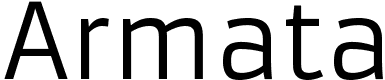 Armata Font | View