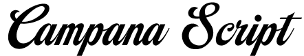 Campana Script Font | View