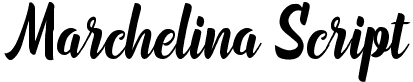 Marchelina Script Font | View
