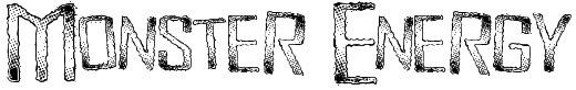 Monster Energy Font | View