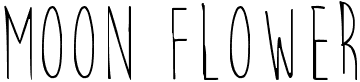Moon Flower Font | View