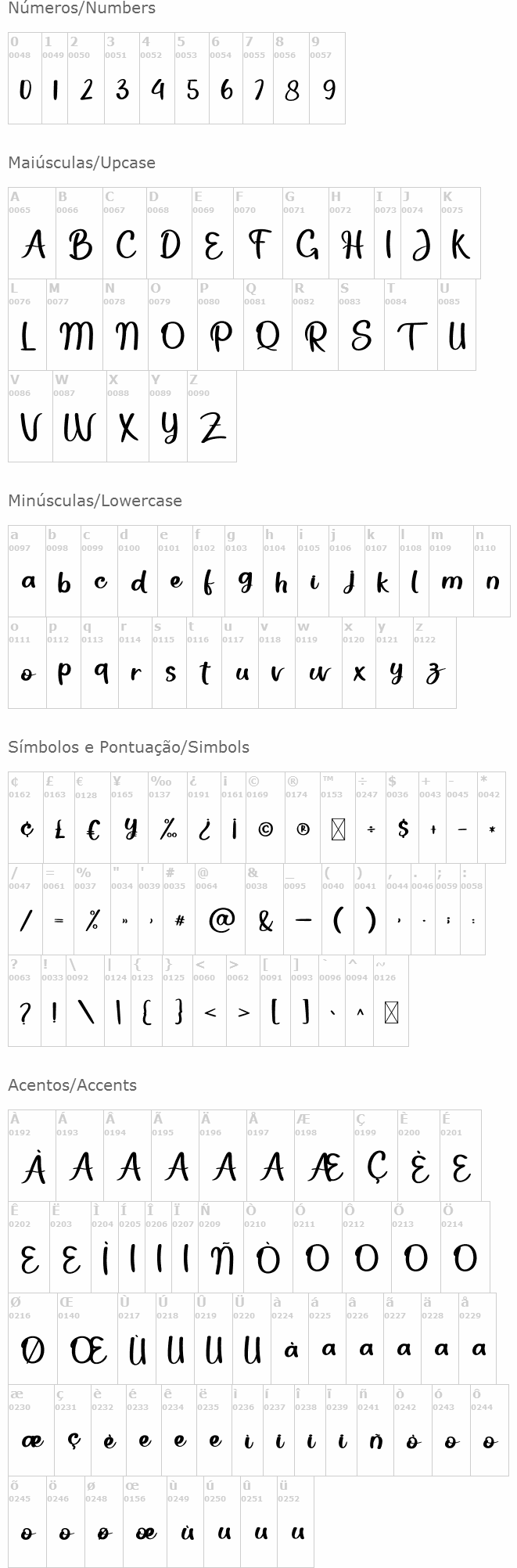 My Family Font | View