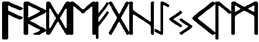 Pauls Real Celtic Rune Font | View