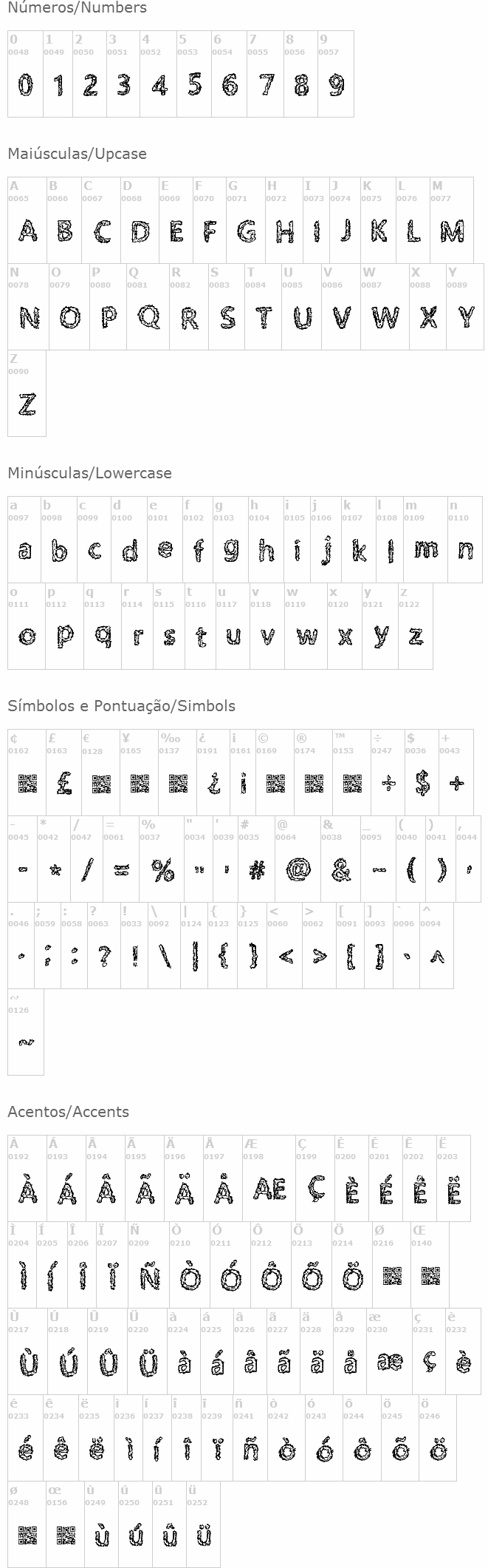 Rough Path Font | View