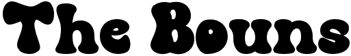 The Bouns Font | View
