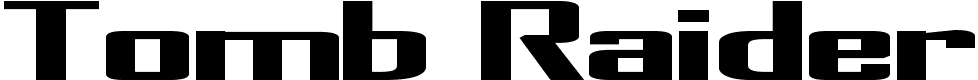 Tomb Raider Font | Create Logo